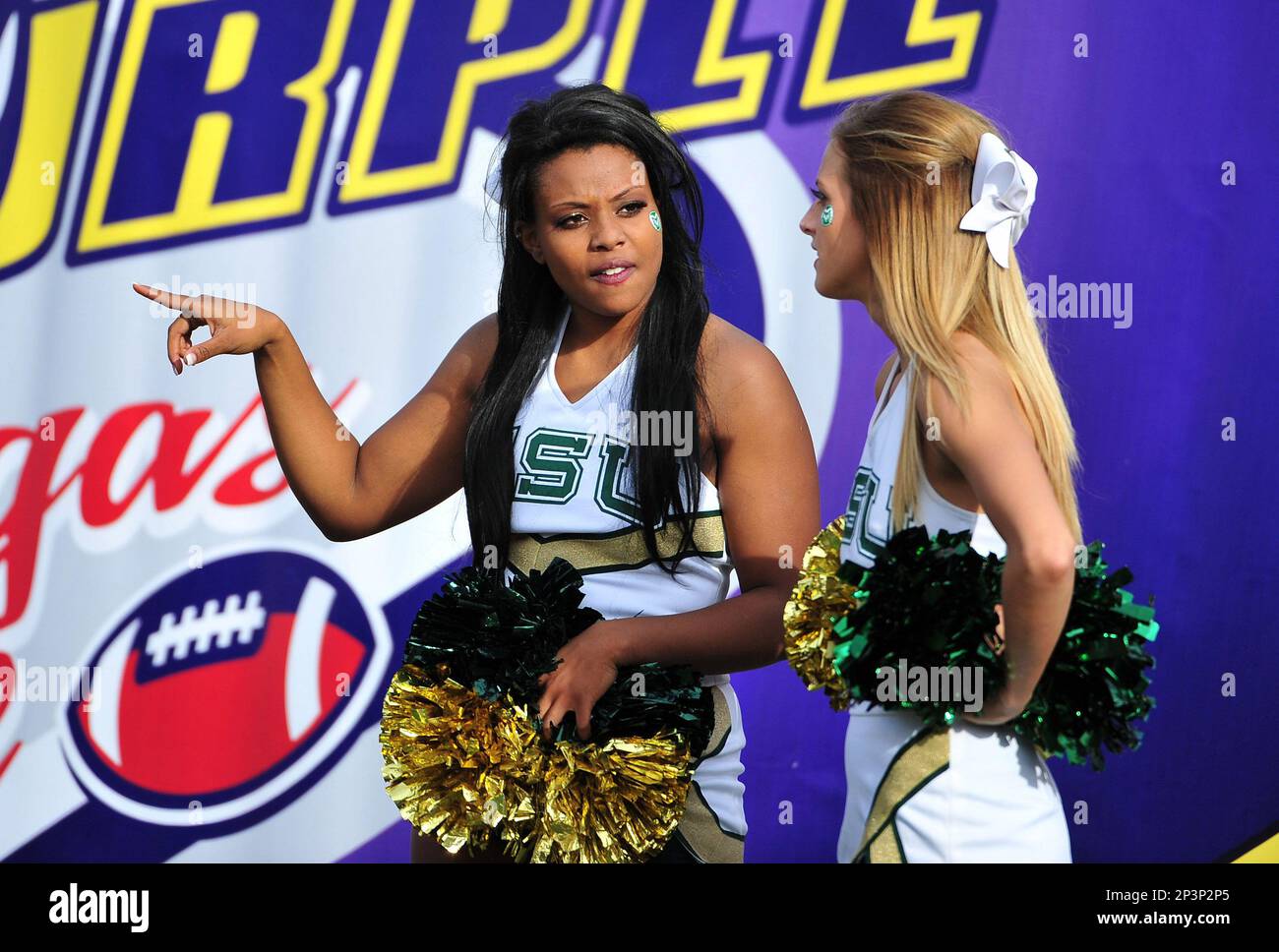 December 20, 2014 Las Vegas, NV: CSU Cheerleaders during the Royal ...