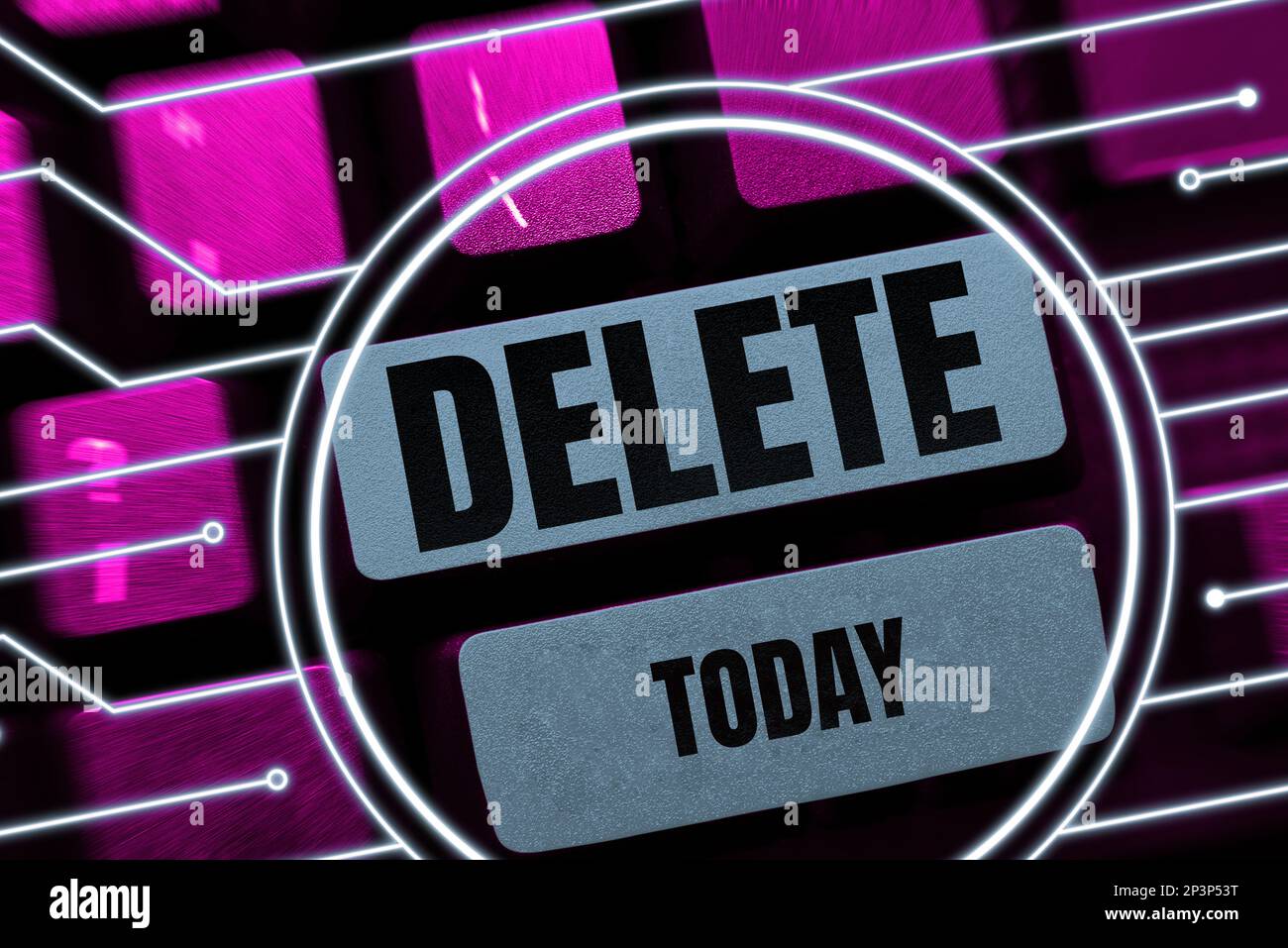 Handwriting text Delete. Word Written on remove or obliterate written ...