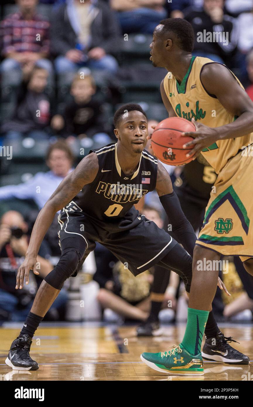 December 20, 2014: Purdue Boilermakers guard Jon Octeus (0) defends ...