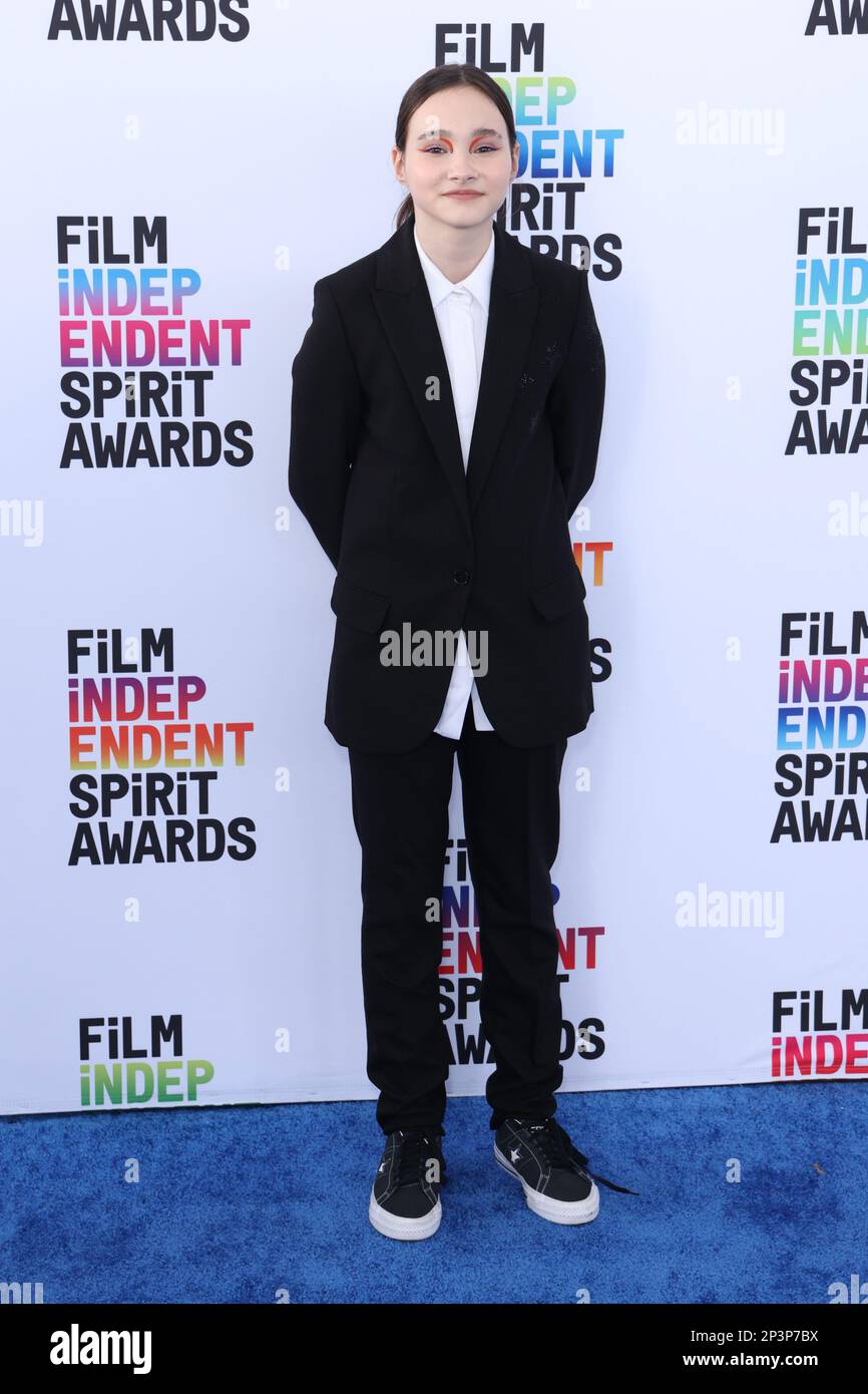 Frankie Corio attends the 2023 Film Independent Spirit Awards on March ...