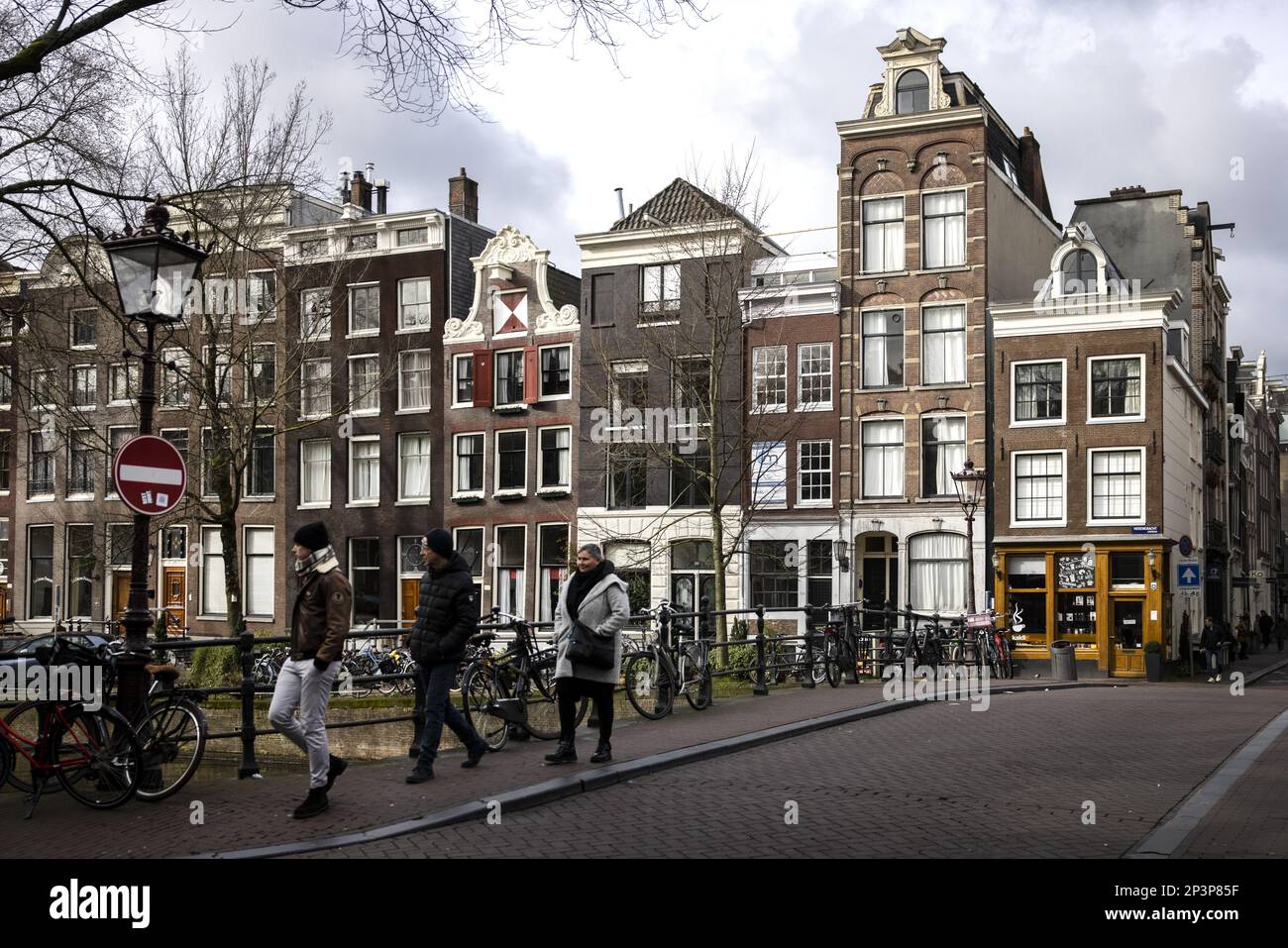 AMSTERDAM - Canal houses at the Herengracht in Amsterdam. ANP RAMON VAN ...