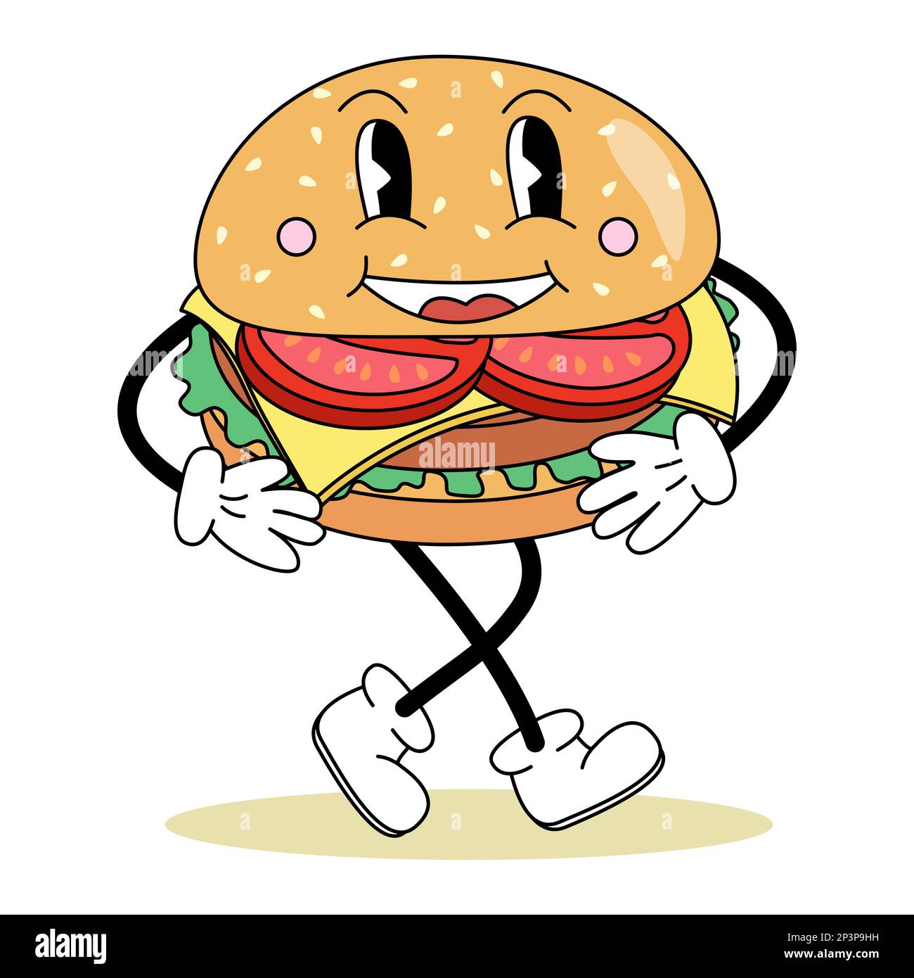 Cartoon character retro hi-res stock photography and images - Alamy