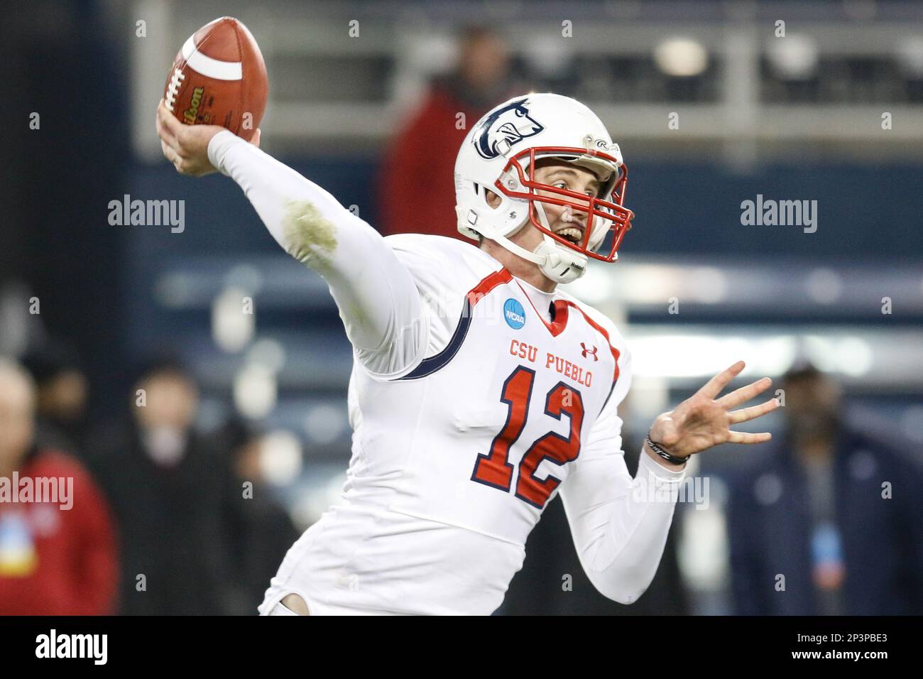 20 December 2014: Colorado State-Pueblo Thunderwolves quarterback Chris ...