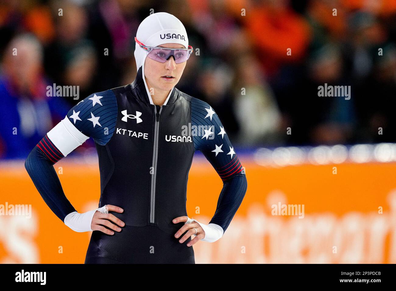 HEERENVEEN,NETHERLANDS - MARCH 5: Kimi Goetz of United States of ...