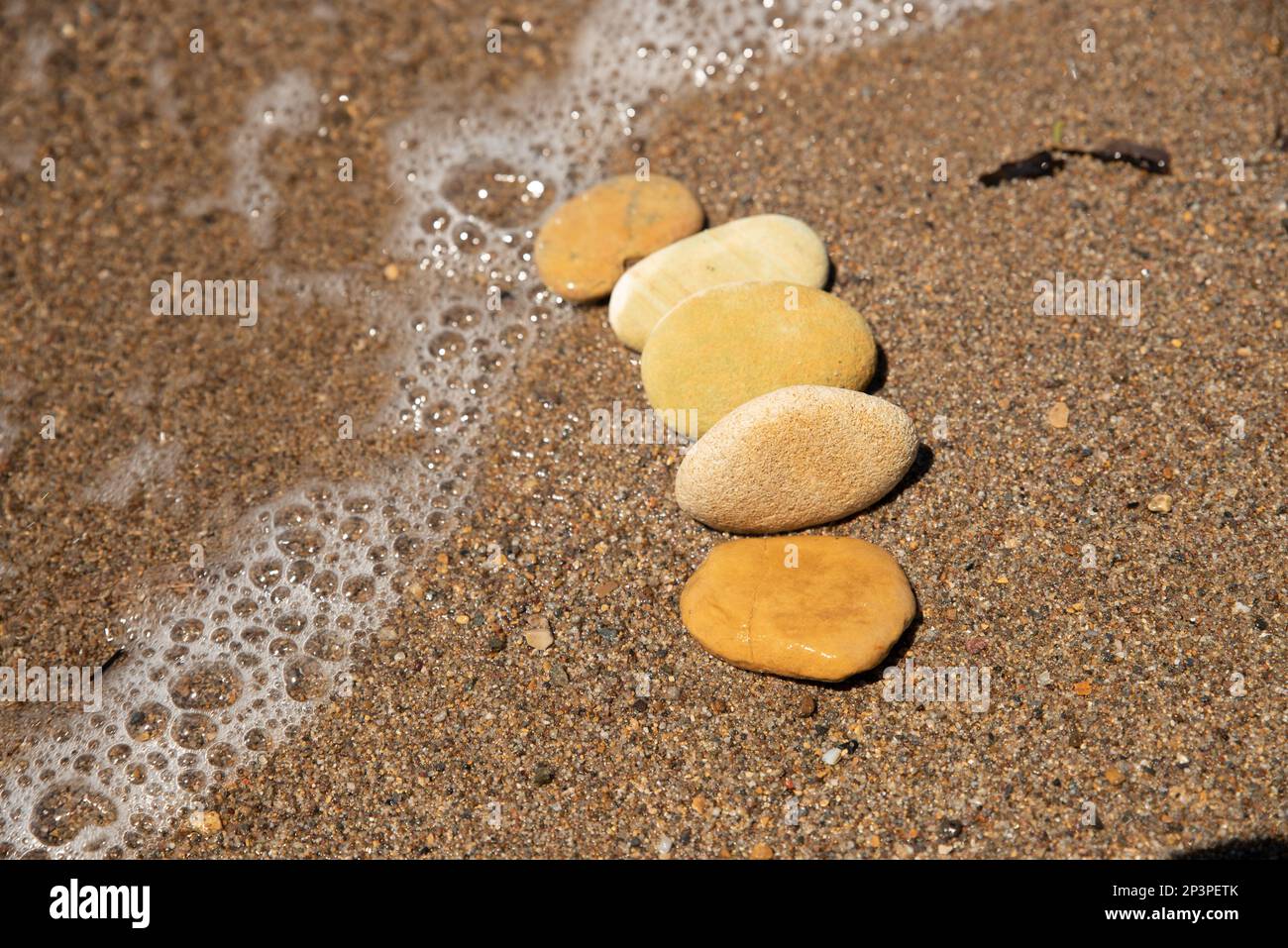 Pebble step hi-res stock photography and images - Alamy