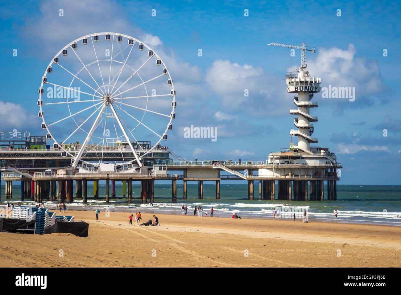 10 August 15, 2021, Scheveningen, The Hague , Netherlands, Amusement ...