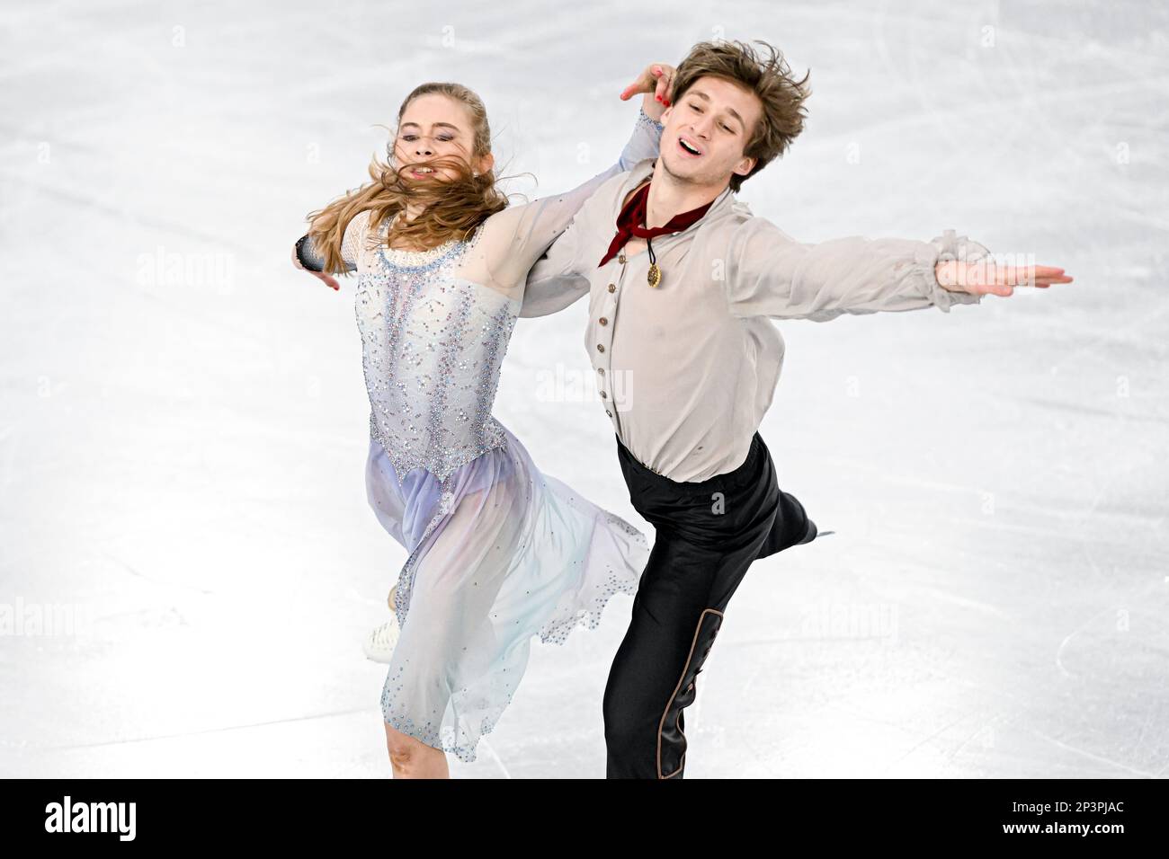 Leah NESET & Artem MARKELOV (USA), during Junior Ice Dance Free Dance ...