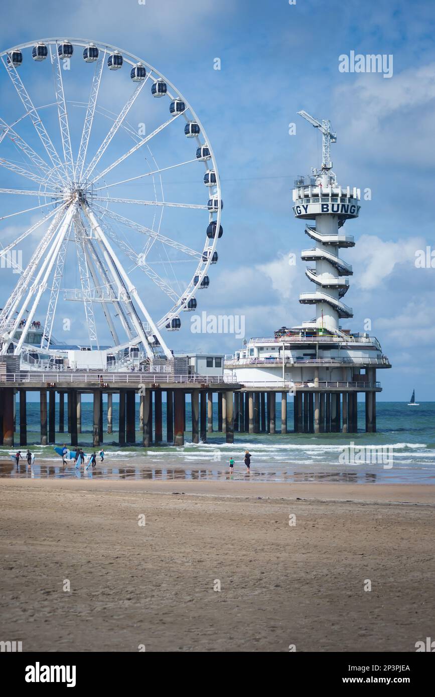 10 August 15, 2021, Scheveningen, The Hague , Netherlands, Amusement ...