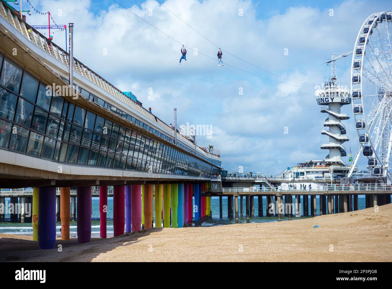 10 August 15, 2021, Scheveningen, The Hague , Netherlands, Amusement ...