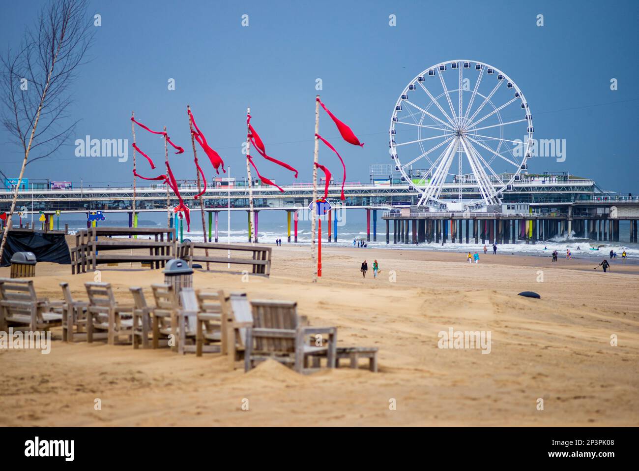 08 August 15, 2021, Scheveningen, The Hague , Netherlands, Amusement ...