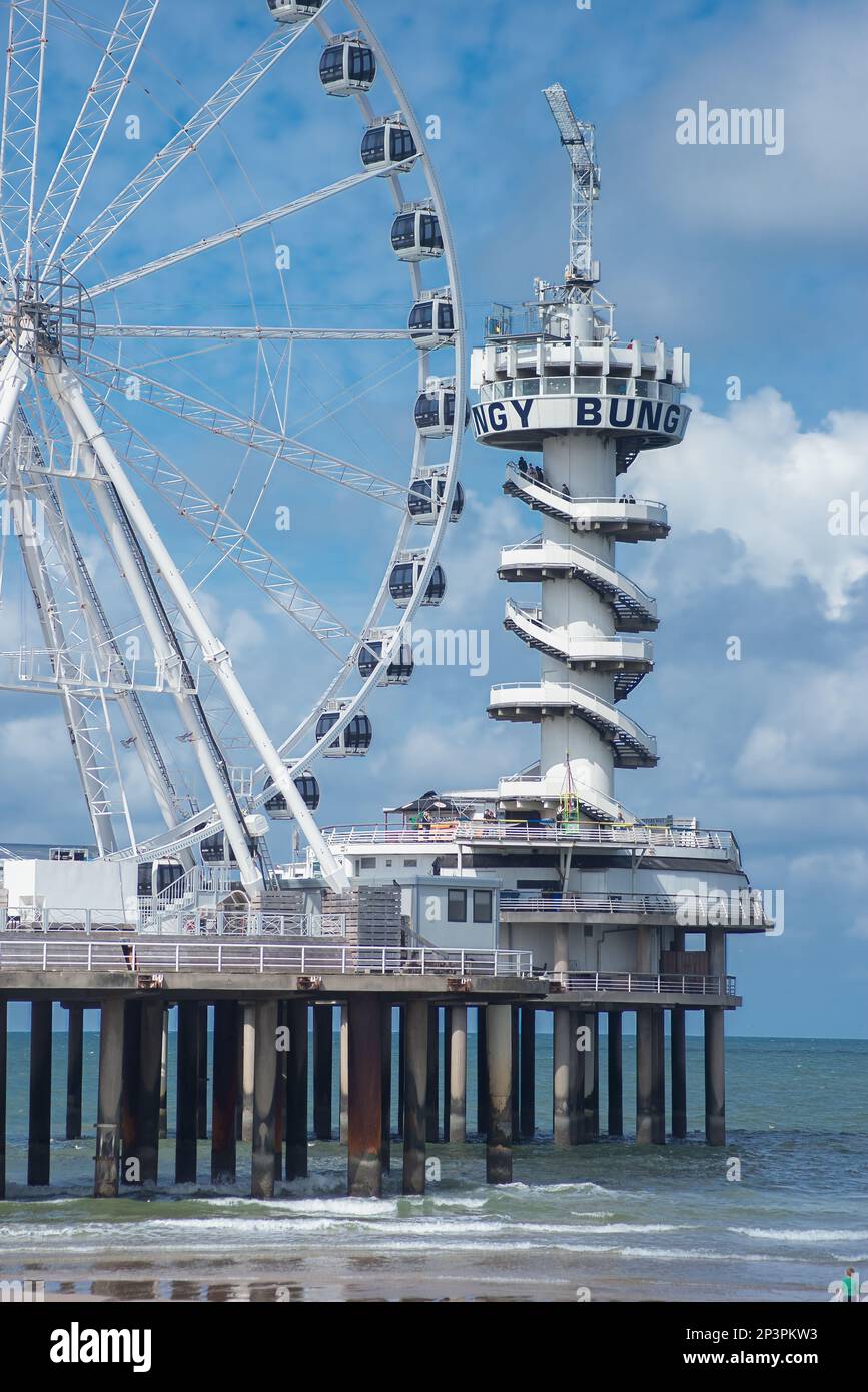 10 August 15, 2021, Scheveningen, The Hague , Netherlands, Amusement ...