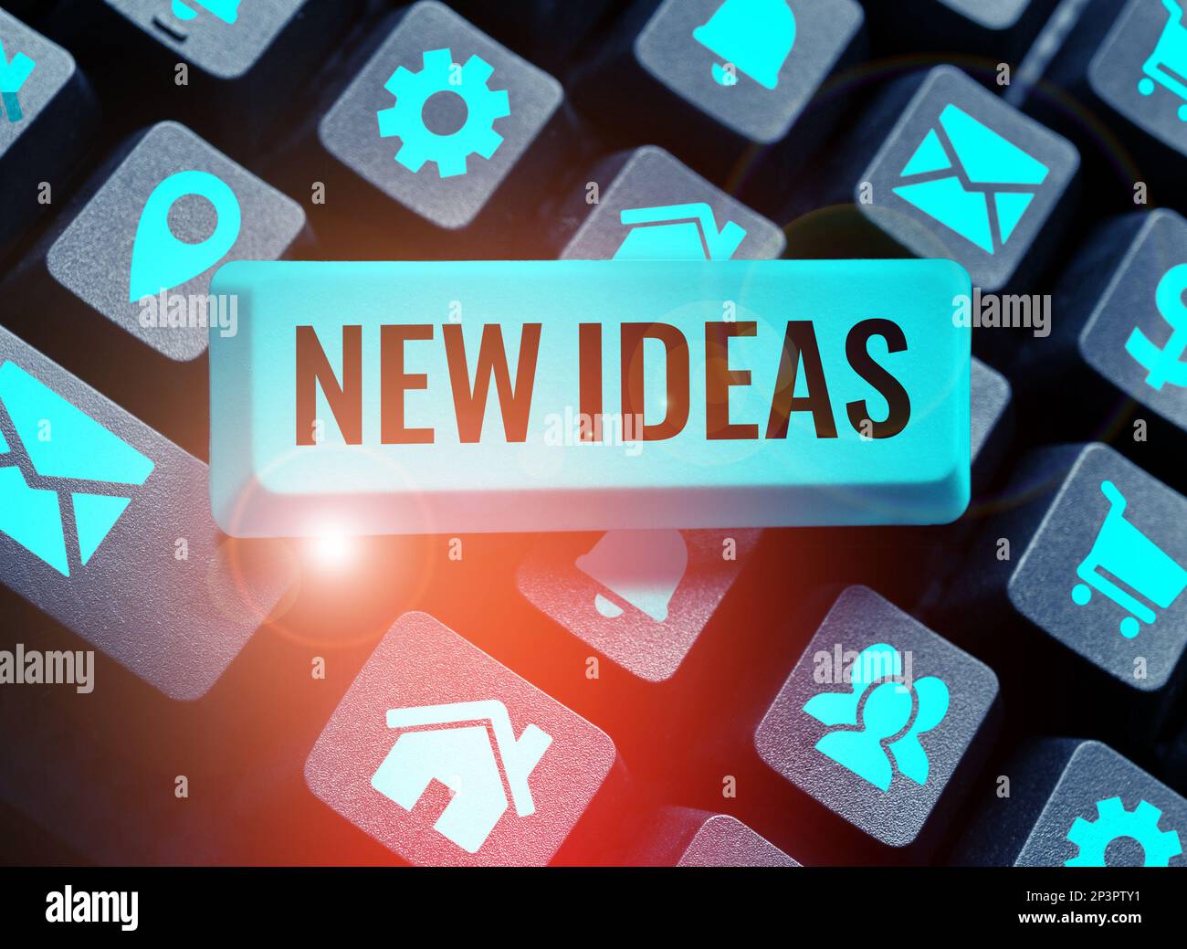 Conceptual caption New Ideas. Business approach something original or ...