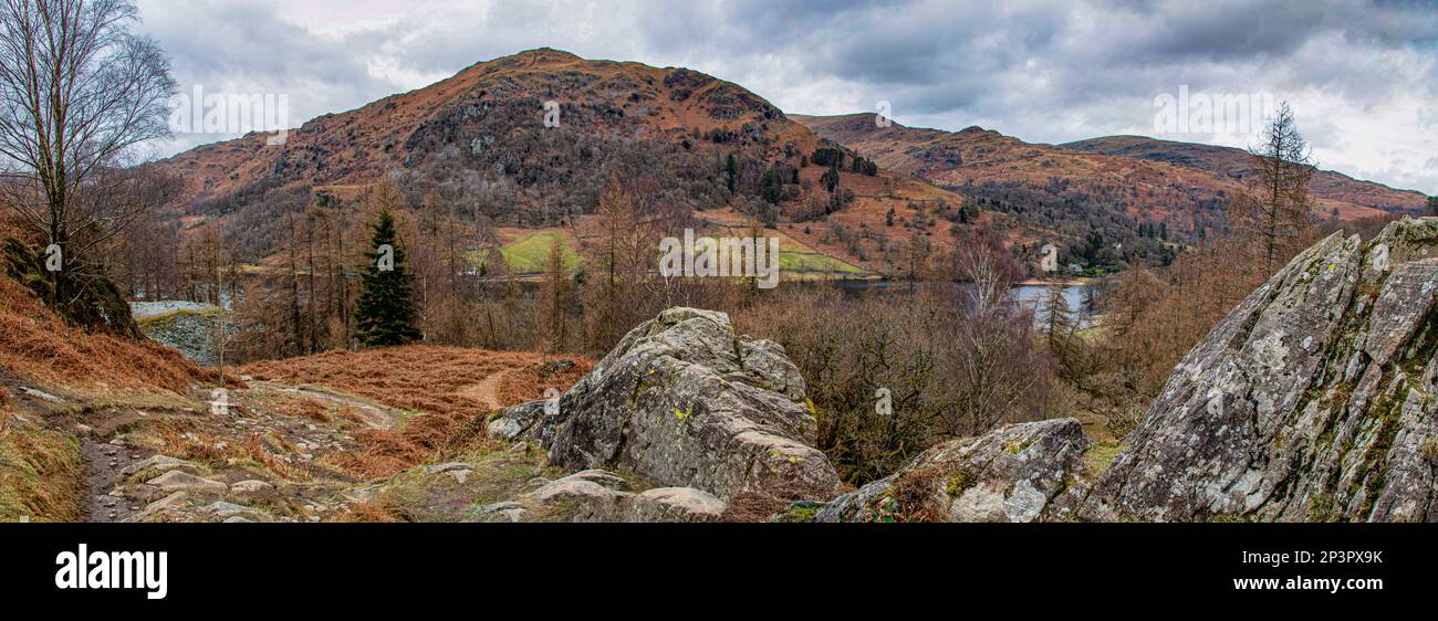 Rydal water caves hi-res stock photography and images - Alamy