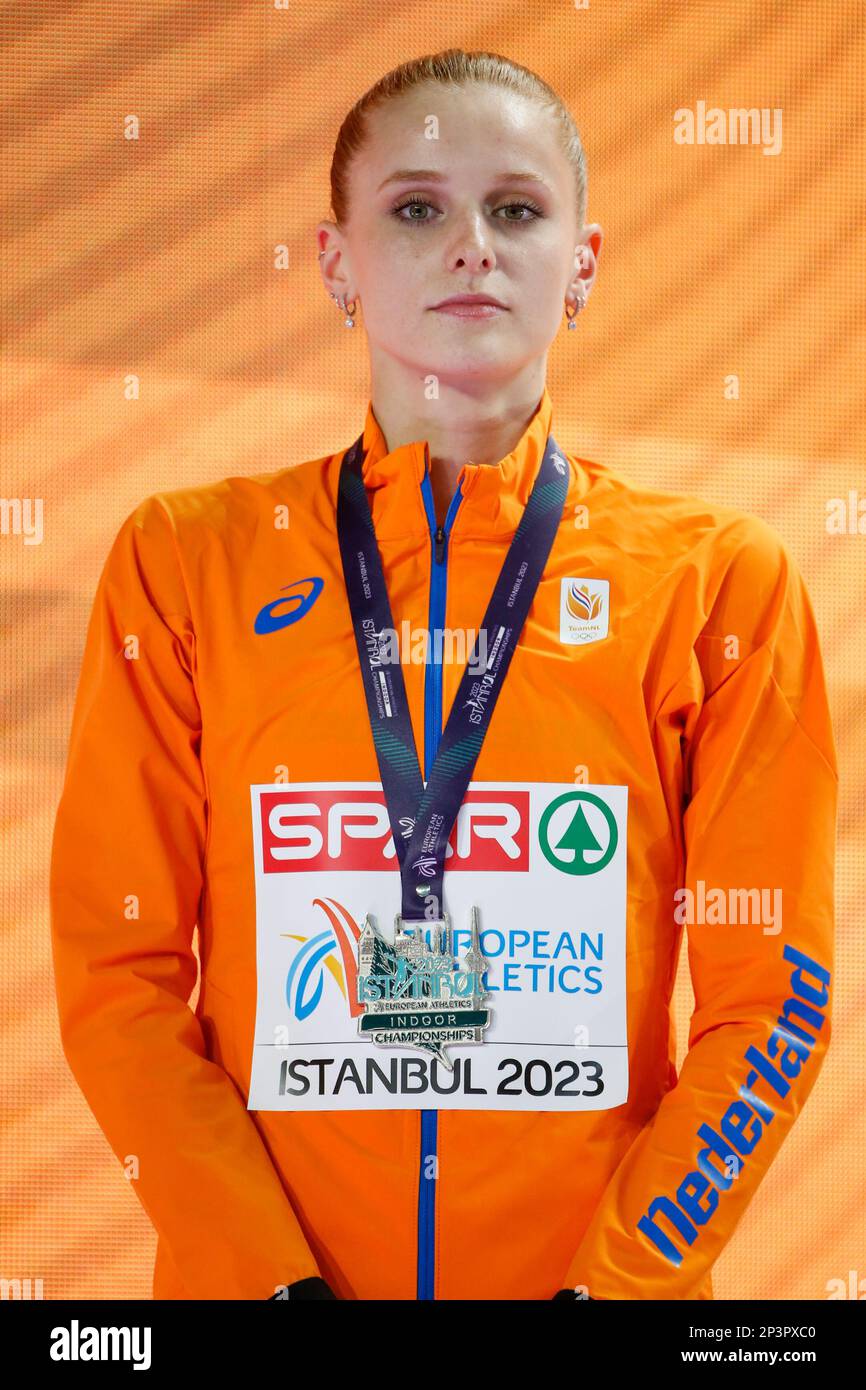 ISTANBUL, TURKEY - MARCH 5: Britt Weerman of the Netherlands during the ...