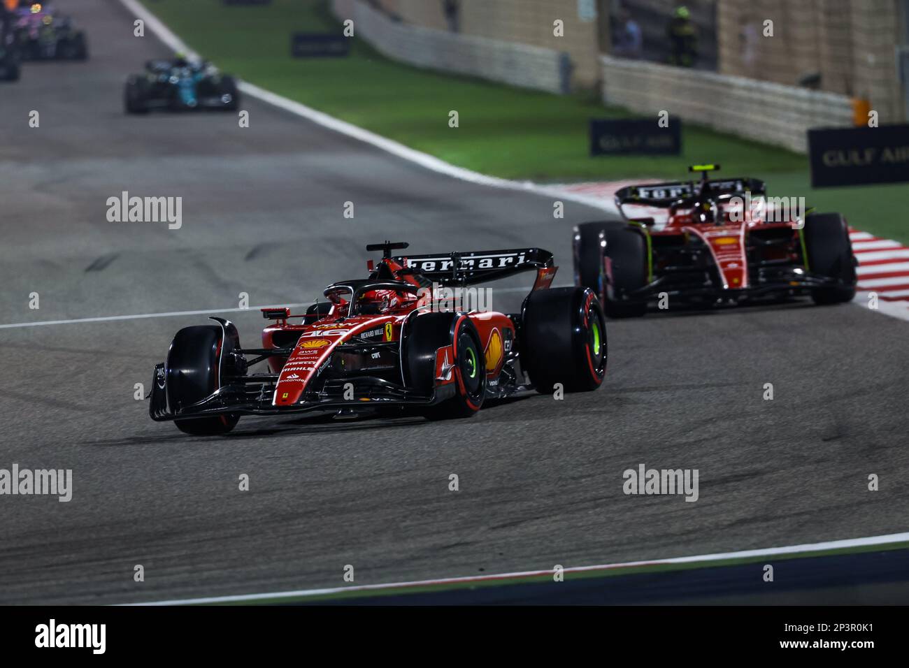 16 LECLERC Charles (mco), Scuderia Ferrari SF-23, 55 SAINZ Carlos (spa ...