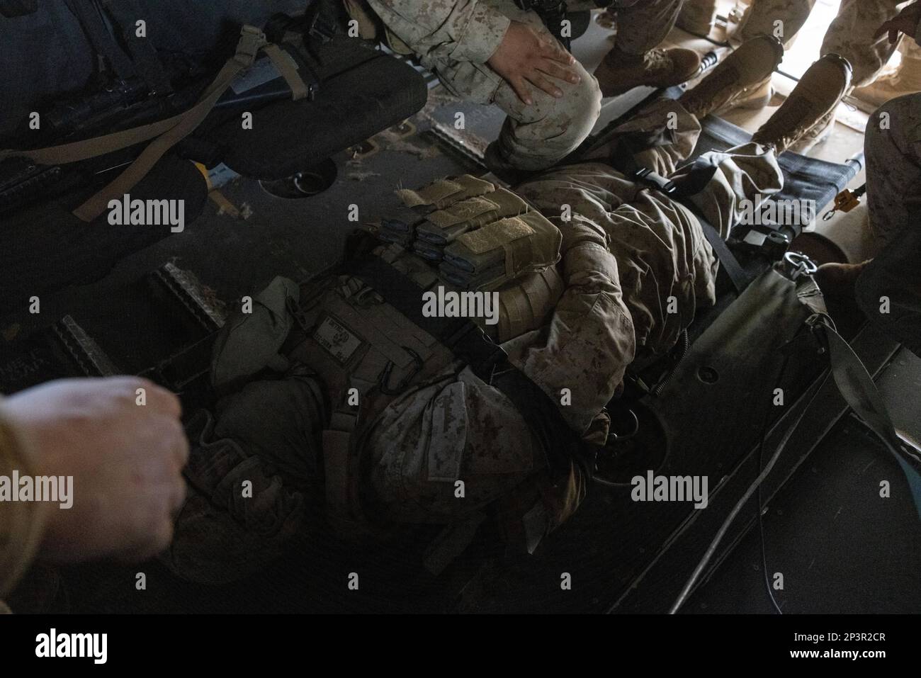 U.S. Marines with 1st Reconnaissance Battalion, 1st Marine Division ...