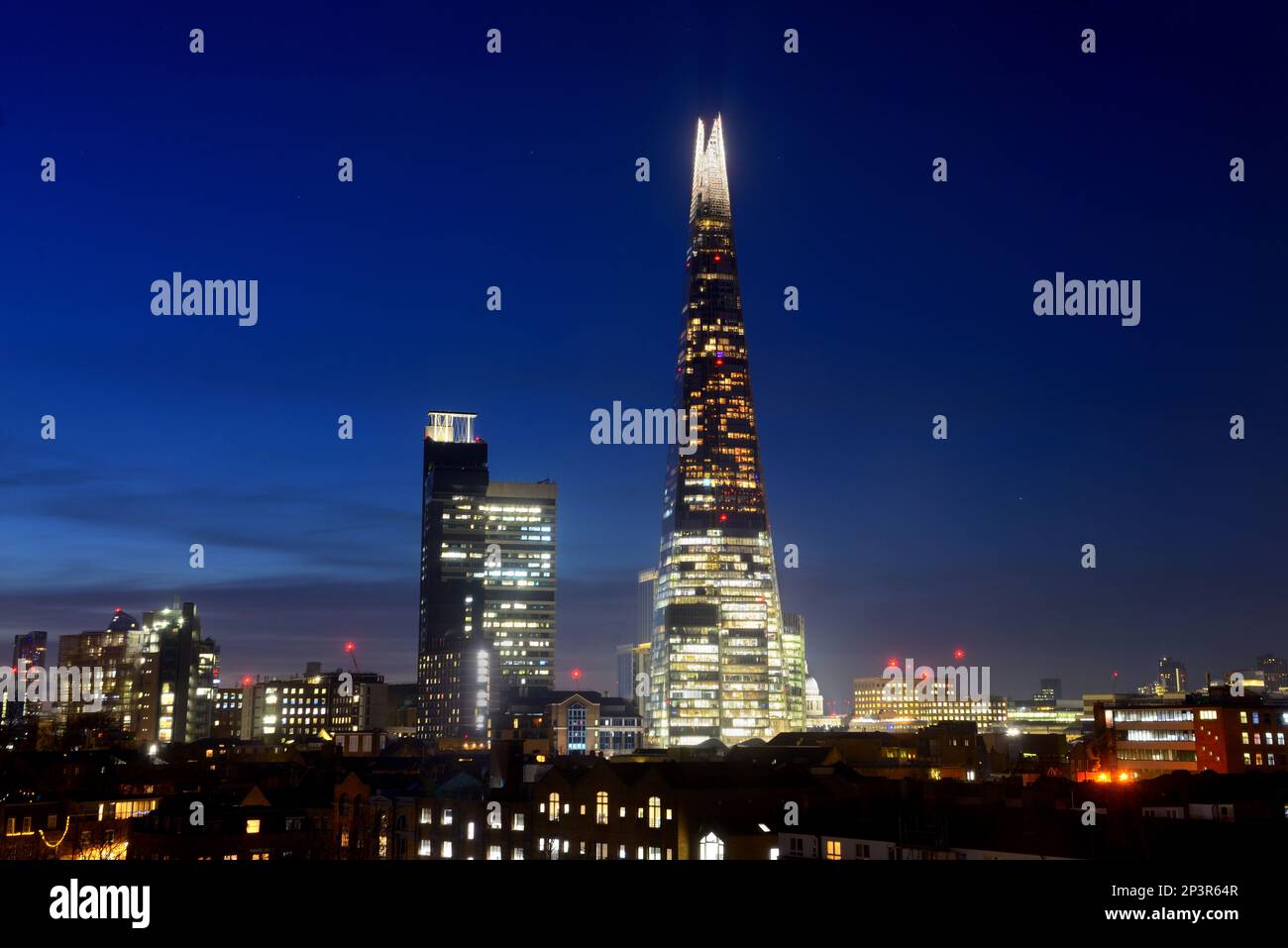 The view from the top of The Shard, London Stock Photo - Alamy