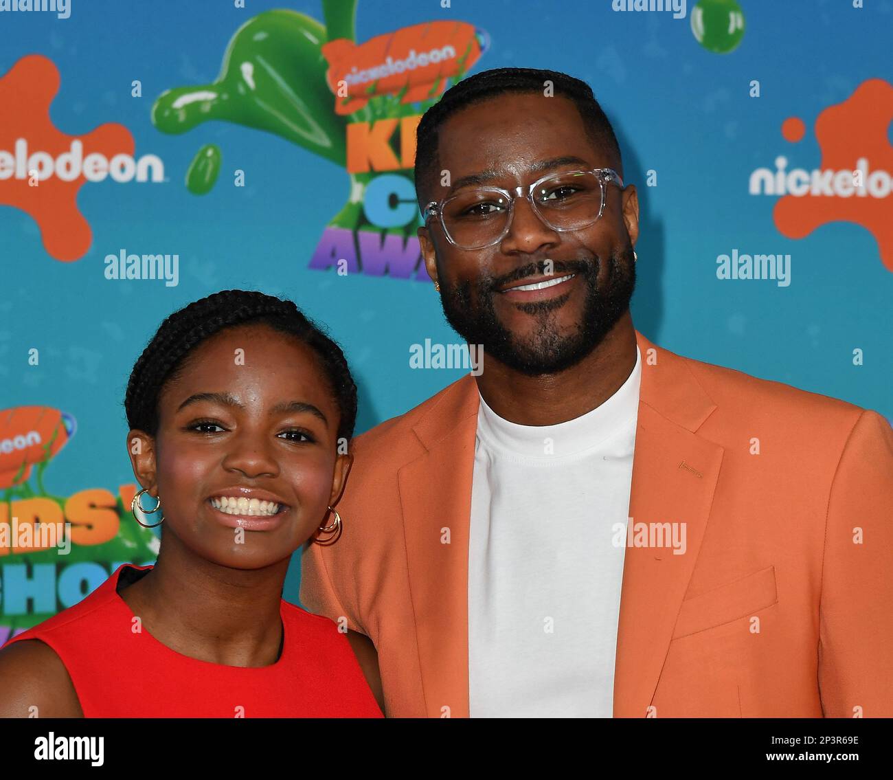 Los Angeles, USA. 04th Mar, 2023. Mia Burleson and Nate Burleson attend ...