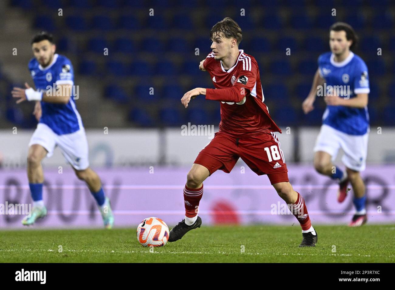 SL16's Rayan Berberi pictured in action during a soccer match between ...