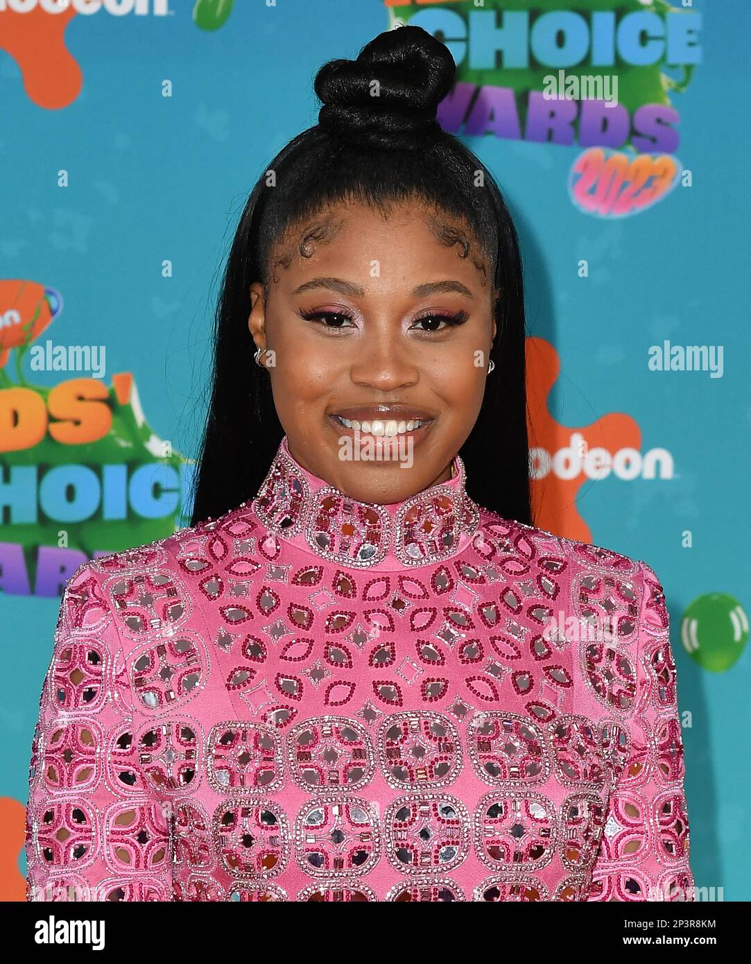 Los Angeles, USA. 04th Mar, 2023. Dominique Fishback attends the 2023 Nickelodeon Kids' Choice ...