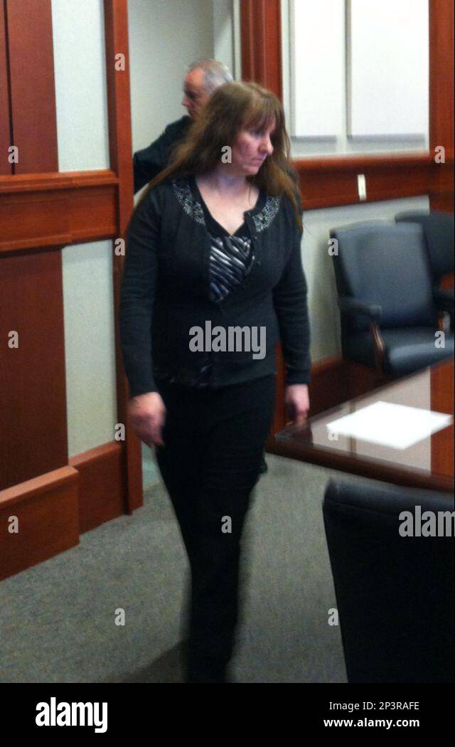 Angela Stoldt, 42, of Deltona, Fla., in court Friday as she was ...