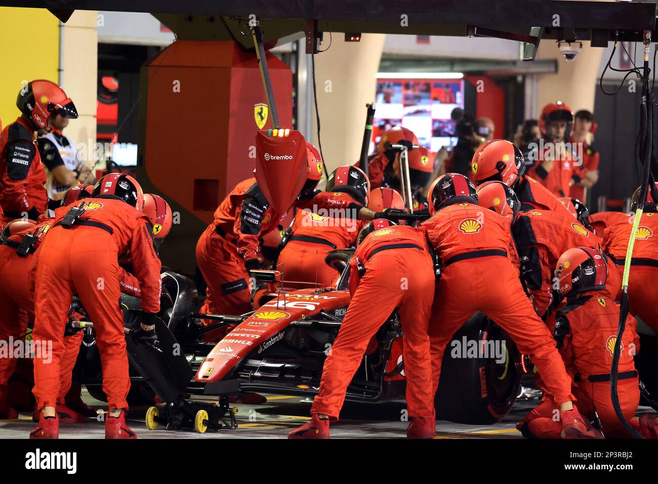 Sakhir, Bahrain. 05th Mar, 2023. Charles Leclerc (MON) Ferrari SF-23 ...
