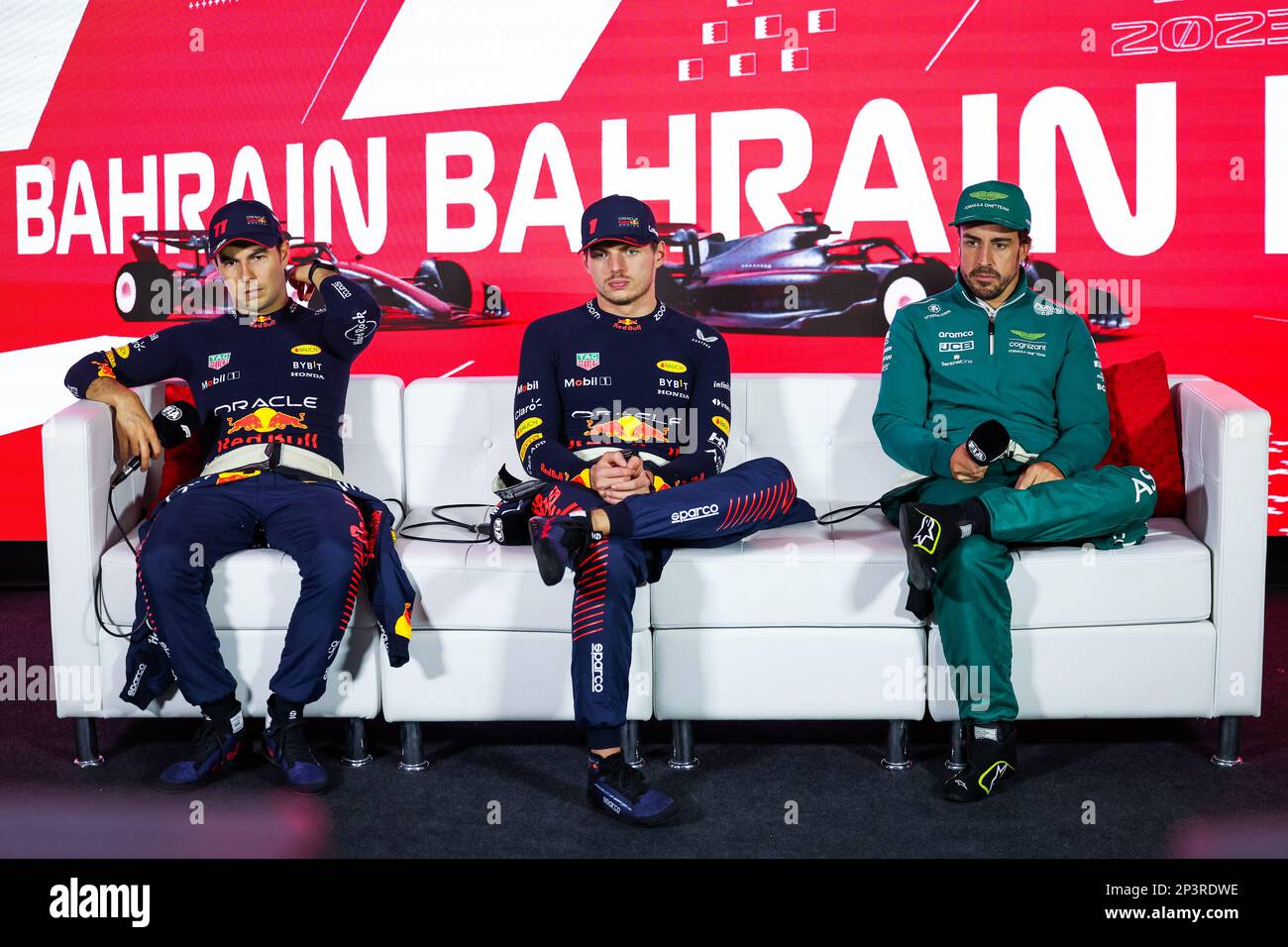 Press conference: PEREZ Sergio (mex), Red Bull Racing RB19, VERSTAPPEN ...