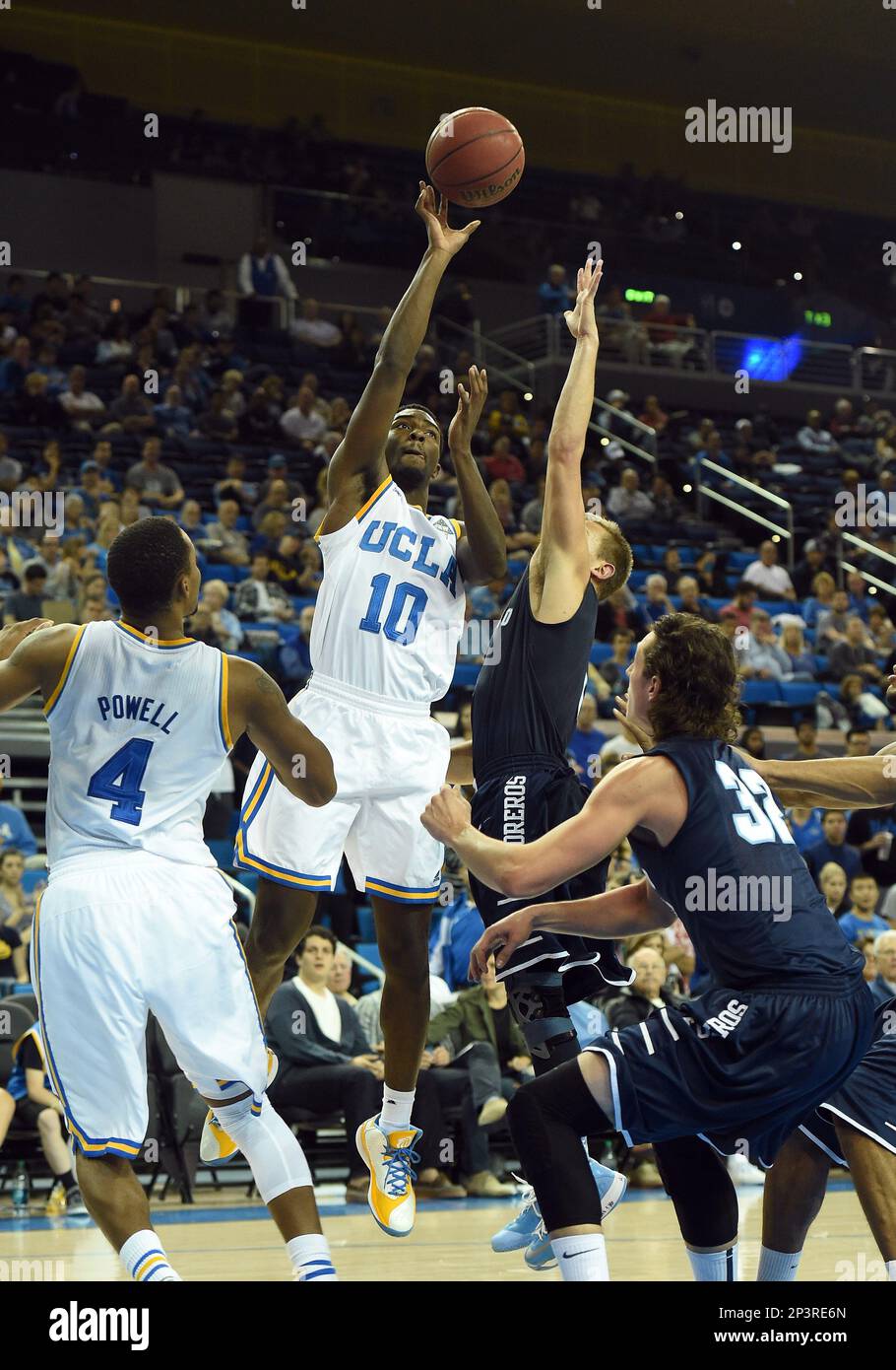 07 December 2014: UCLA (10) Isaac Hamilton during an NCAA basketball ...