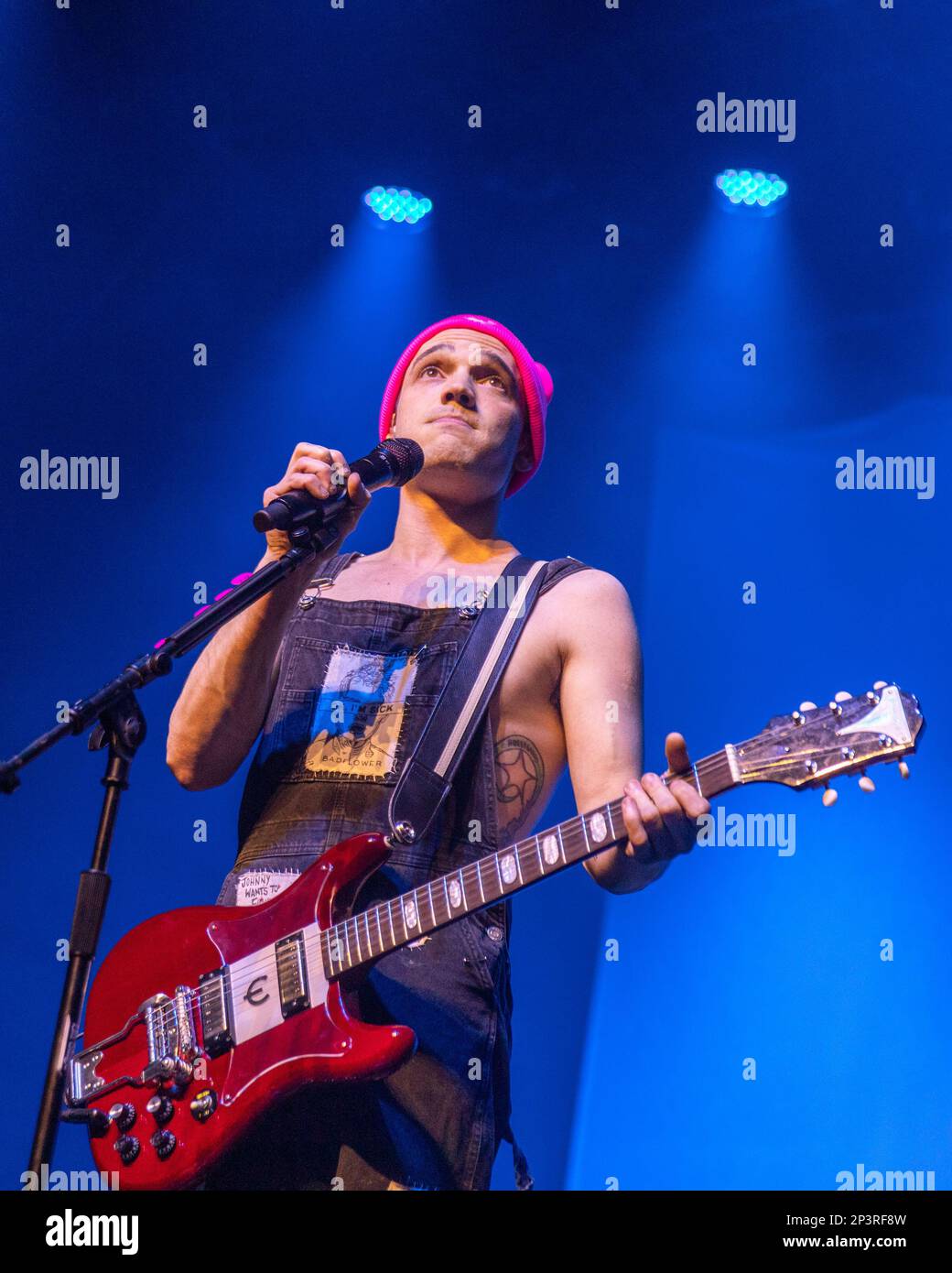 Josh Katz of Badflower at The Sylvee on March 4, 2023, in Madison, Wisconsin (Photo by Daniel ...