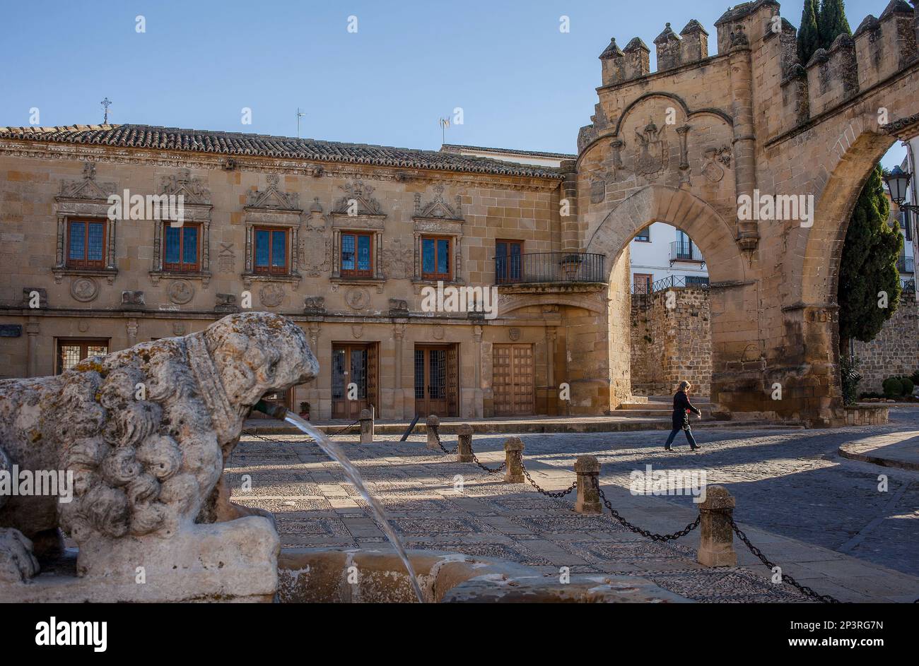 Leones plaza populo hi-res stock photography and images - Alamy