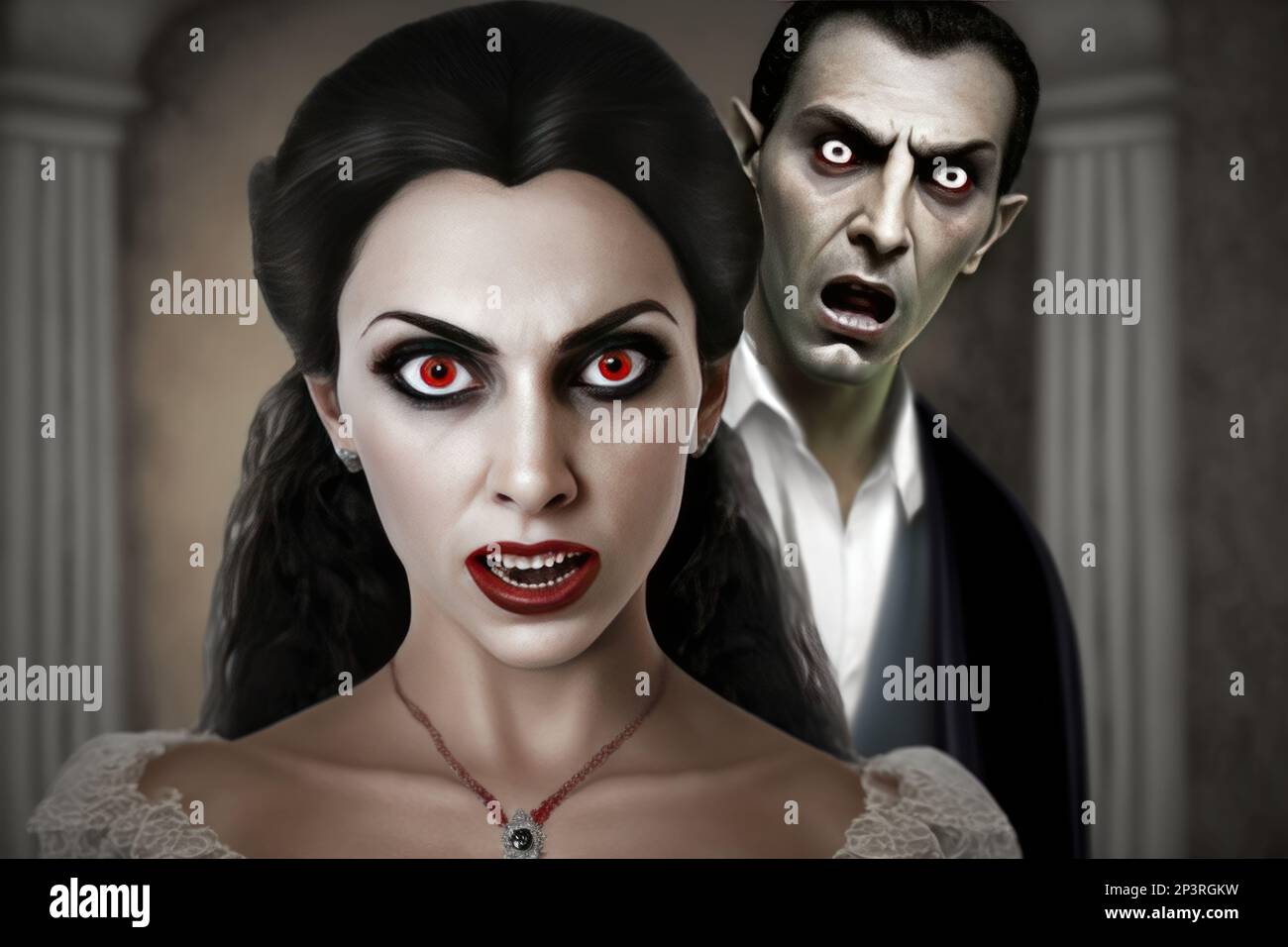 Dracula costumes hi-res stock photography and images - Alamy