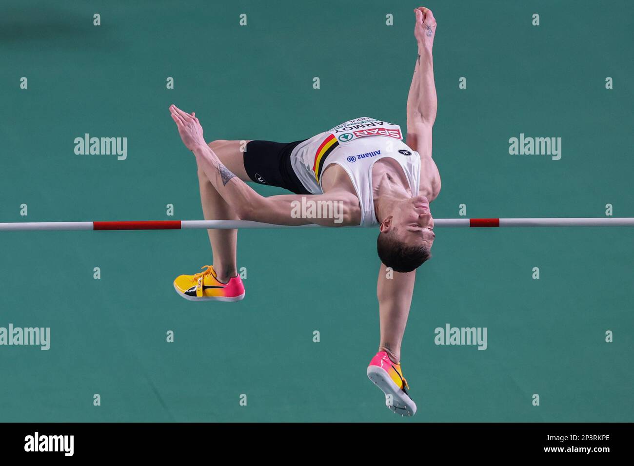 Istanbul, Turkey. 05th Mar, 2023. Athletics/Hall: Men's high jump final ...