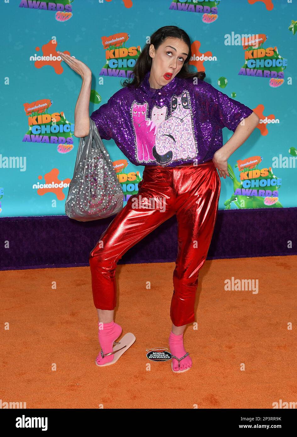 Colleen Ballinger, Miranda Sings attends the 2023 Nickelodeon Kids ...