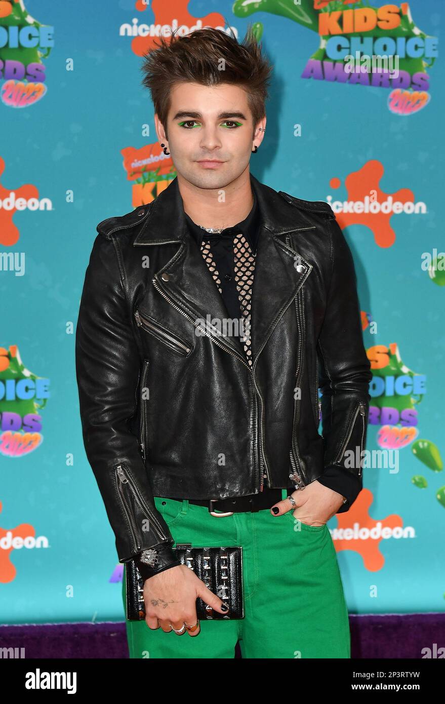 Jack Griffo attends the 2023 Nickelodeon Kids' Choice Awards at ...