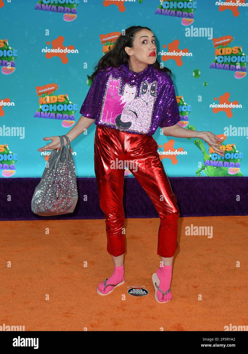 Colleen Ballinger, Miranda Sings attends the 2023 Nickelodeon Kids ...