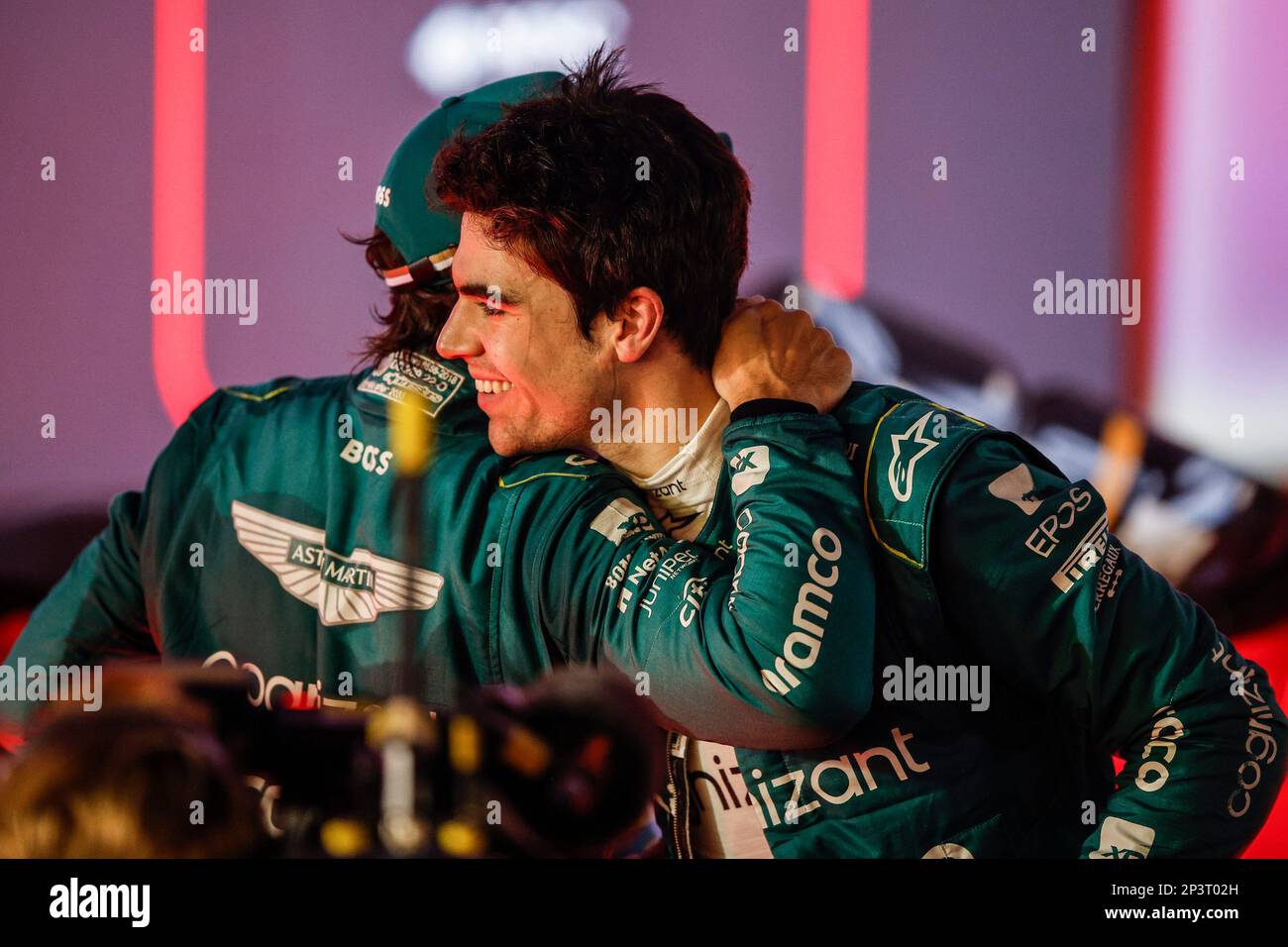 ALONSO Fernando (spa), Aston Martin F1 Team AMR23, portrait STROLL ...