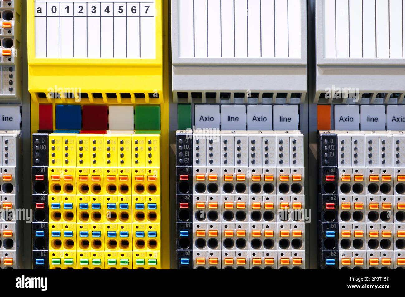 Box for Color wires of distribution of an electricity, PLC Control ...