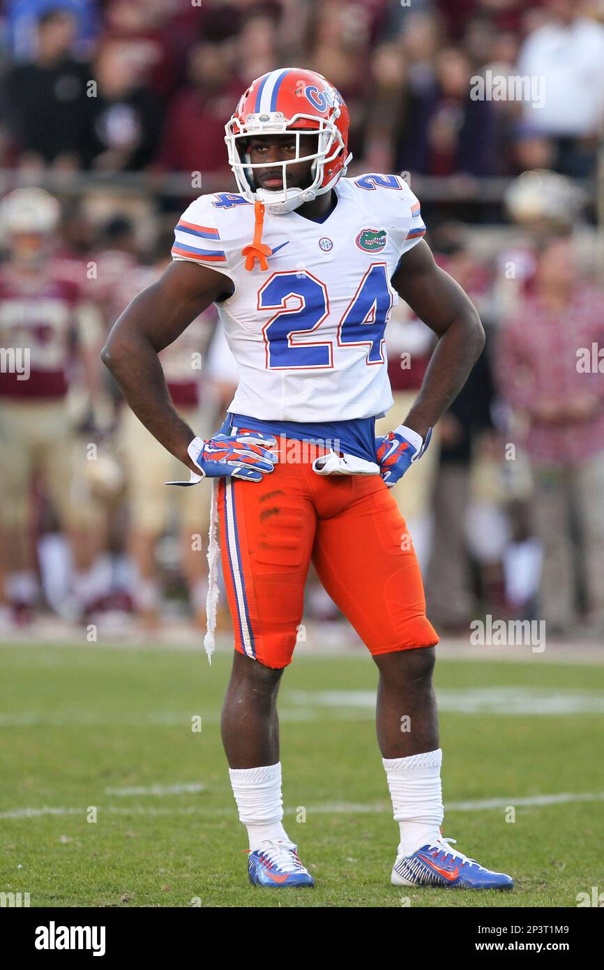 29 November 2014: Florida Gators defensive back Brian Poole (24) during ...