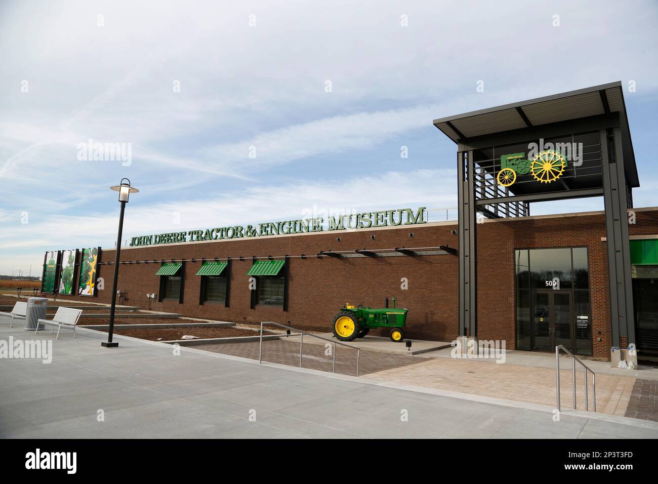 This Monday, Dec. 1, 2014 photo shows the exterior of The John Deere ...