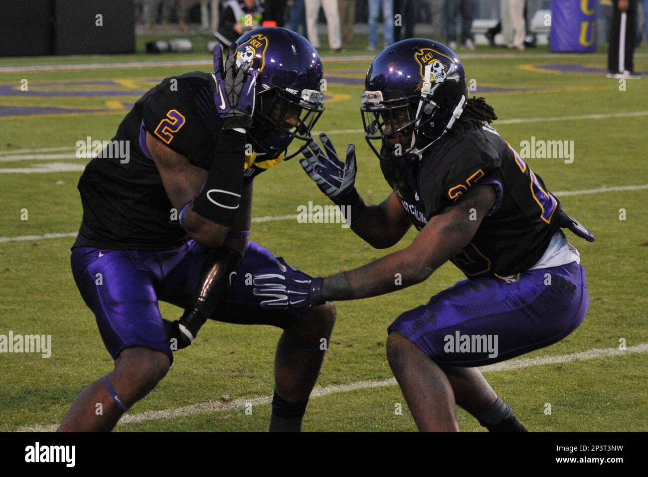 22 Nov 2014 Wide receiver Justin Hardy (2) of the East Carolina Pirates ...