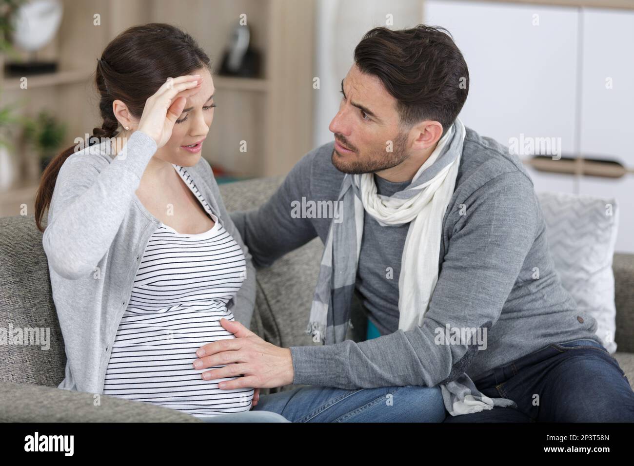 Woman nagging man hi-res stock photography and images - Alamy