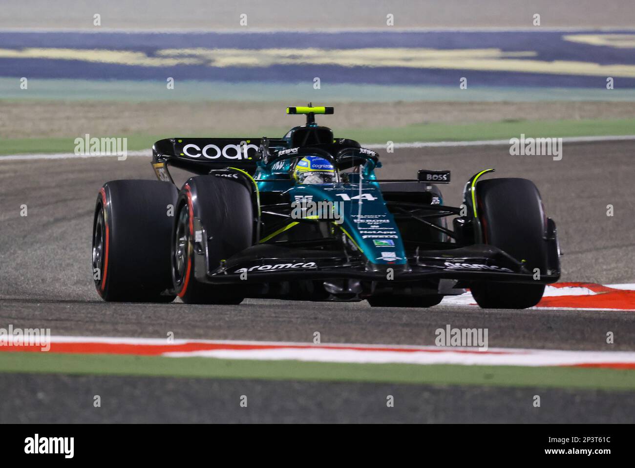 Sakhir, Bahrain. 5th Mar, 2023. Fernando Alonso of Aston Martin during ...