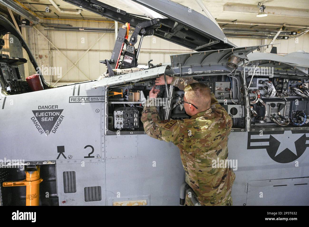 Airman 1st Class Timothy Holmes, phase inspection technician, from the ...