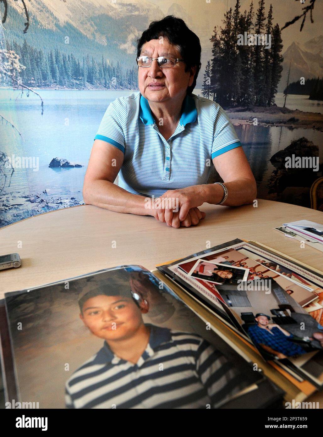 Vera Tapp talks about her son Chris at her Idaho Falls home Monday, Nov ...