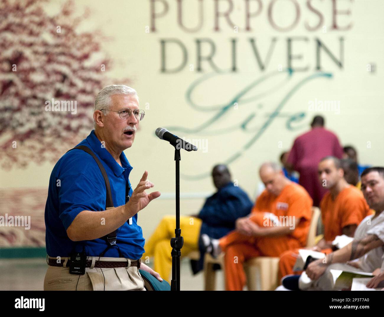 Ken Hale, 65, teaches the Old Testament story of Joseph during Sunday ...