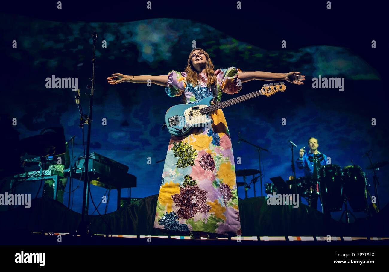 Malmö, Sweden. 03rd, March 2023. The Swedish indie folk duo First Aid ...