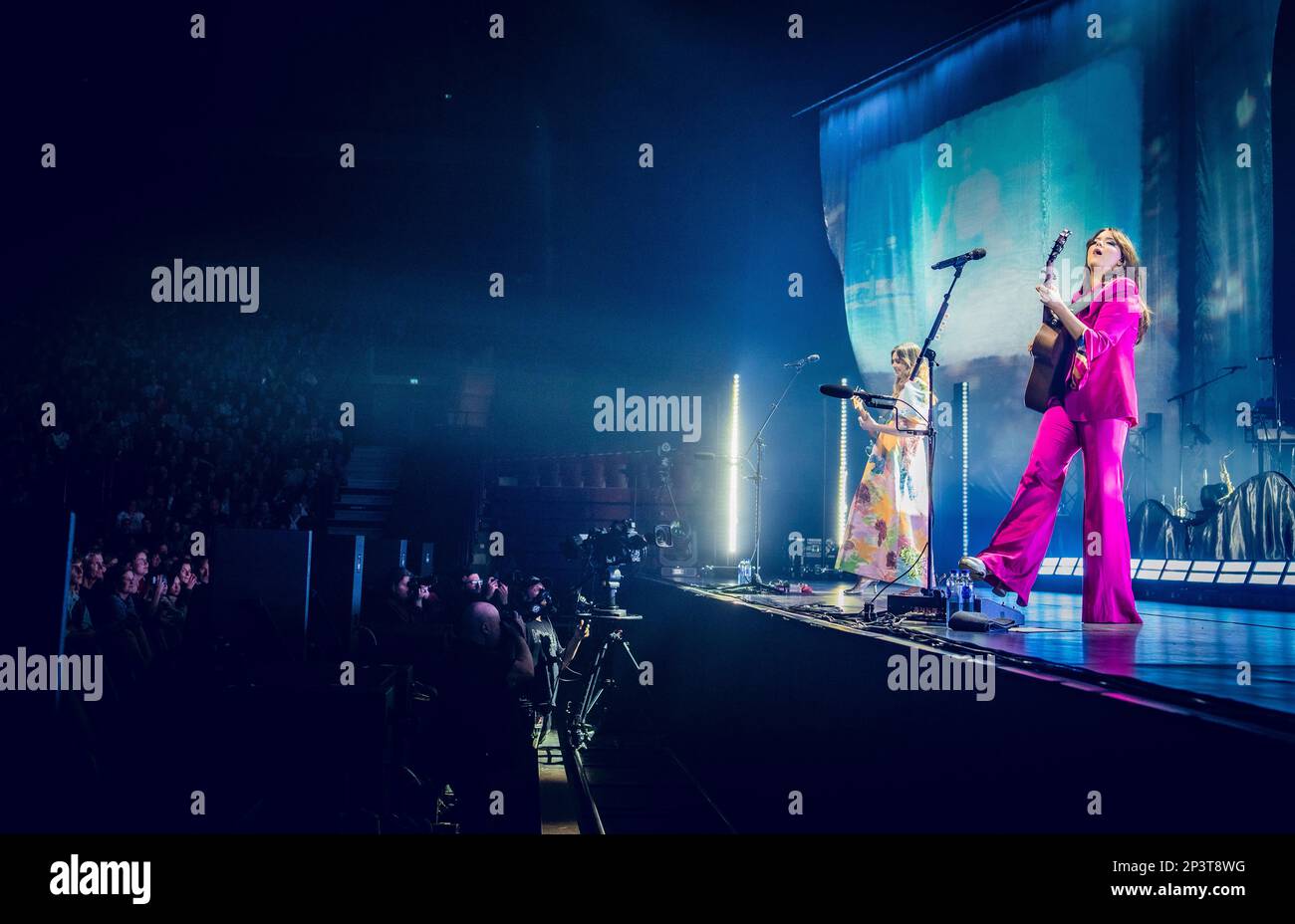 Malmö, Sweden. 03rd, March 2023. The Swedish indie folk duo First Aid ...