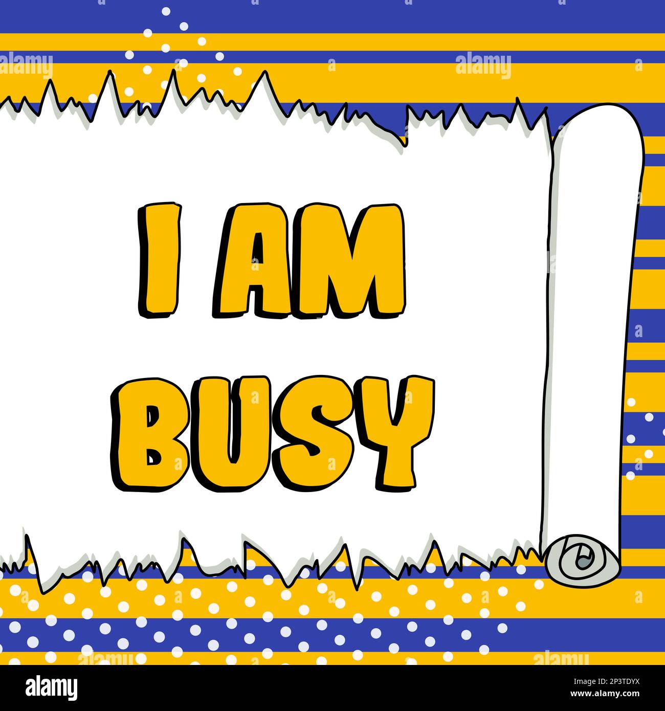 Im Busy Sign