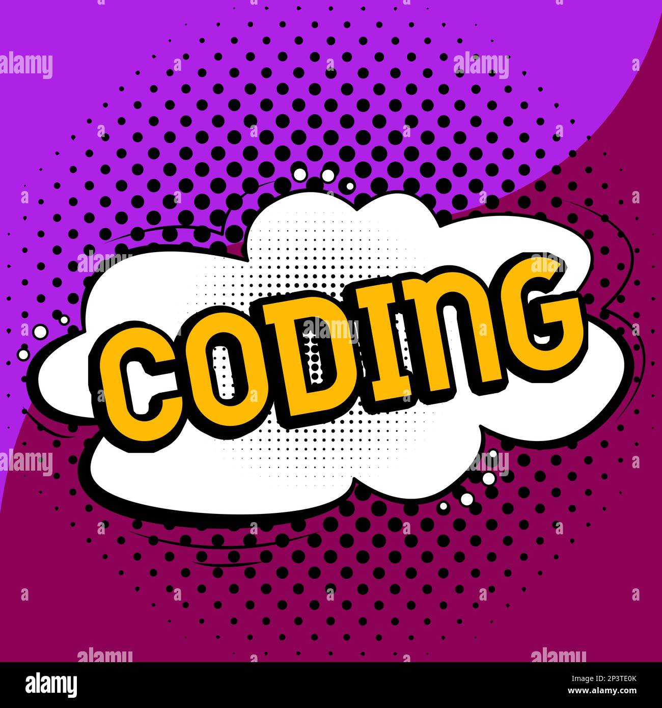 Sign Displaying Coding Conceptual Photo Assigning Code To Something For Classification