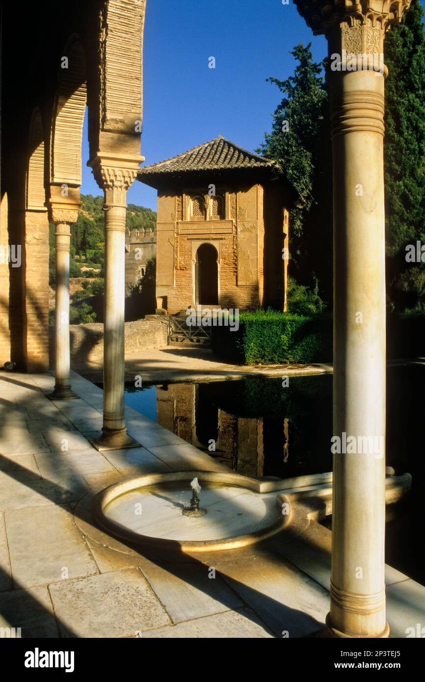 Partal. Oratory of `El Partal´, Alhambra, Granada, Andalucia, Spain ...